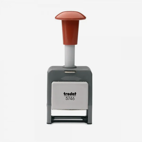 Trodat 5746/P Timbro Autoinchiostrante Numeratore Automatico in Plastica a 6 Colonne 4,5 mm ...